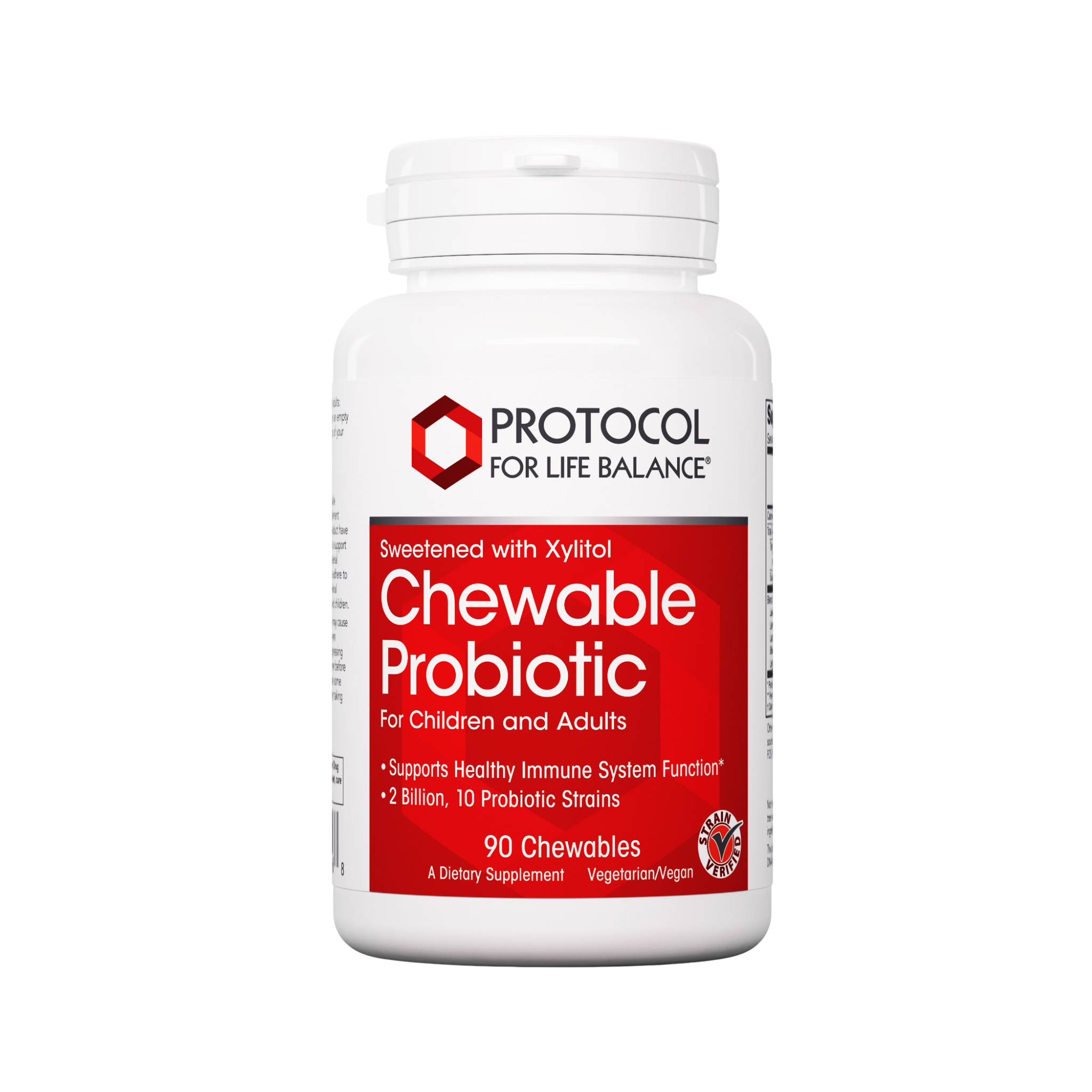 Probiotic for Children & Adults, 2 Billion, 10 Strains, 90 Chewables ...