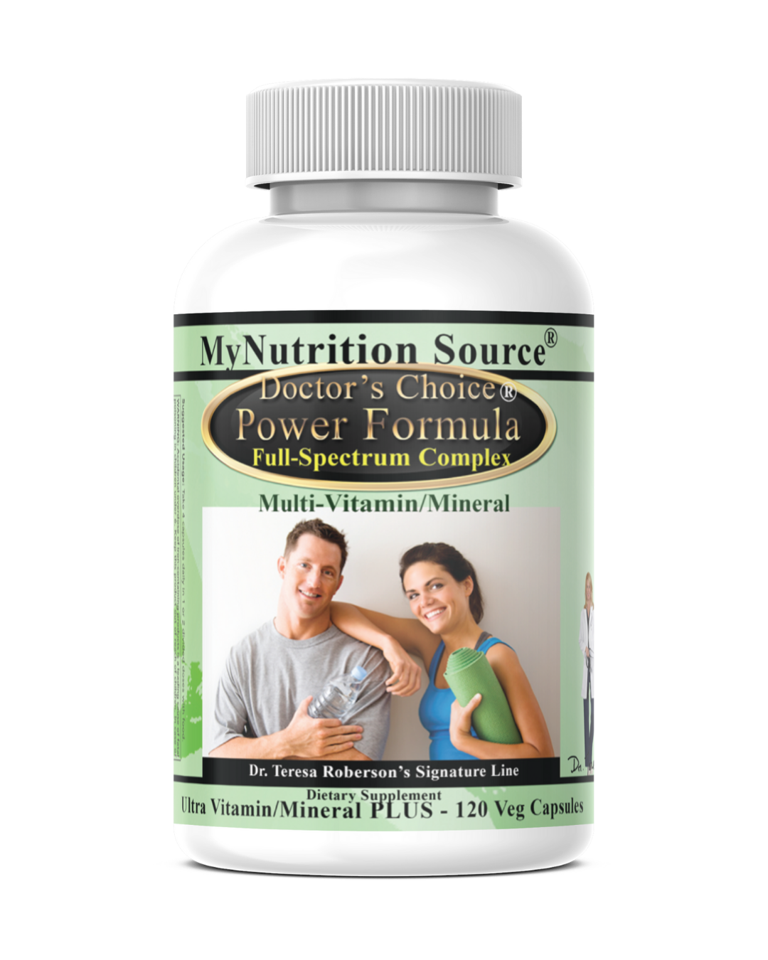Power Formula Multi-Vitamins, 120 Veg Capsules – My Nutrition Source